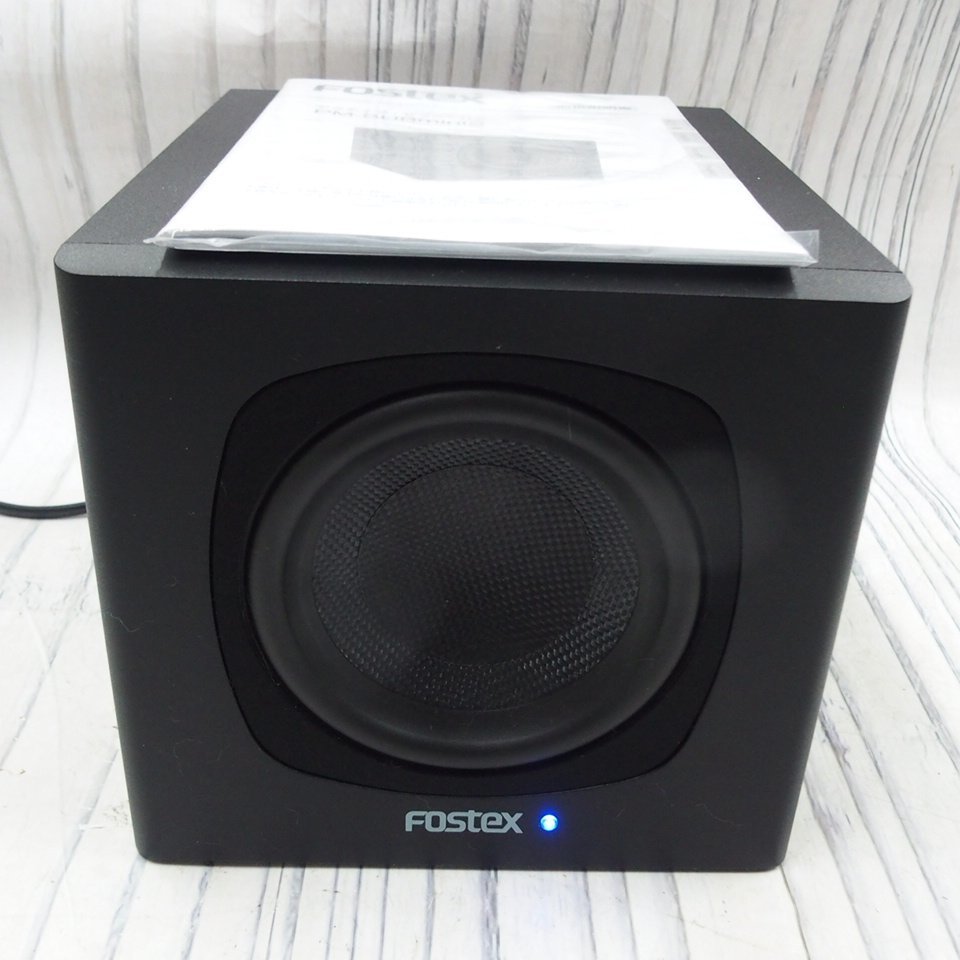 【やや傷や汚れあり】m002 E2【30【1円～ FOSTEX フォステクス アクティブ・サブウーハー PM-SUBmini2 取説付 動作品 音響 オーディオ機器 】 80の落札情報詳細 ...