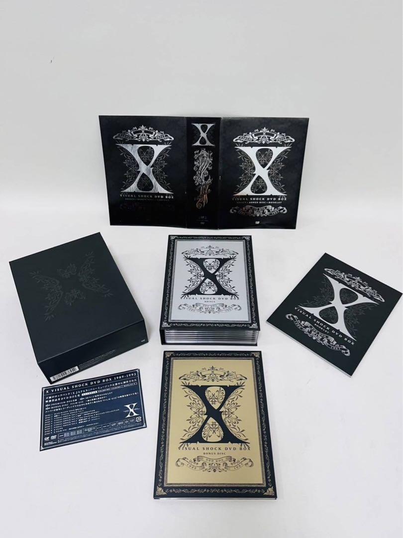 【目立った傷や汚れなし】X JAPAN VISUAL SHOCK DVD BOX 1989-1992 エックスジャパン 音楽の落札情報詳細 ...