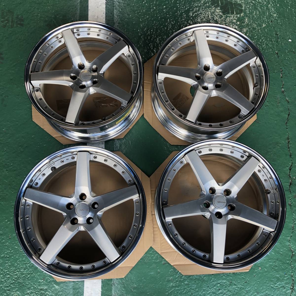 【傷や汚れあり】★☆WORK ワーク/GNOSIS GR203 4本☆★の落札情報詳細 - ヤフオク落札価格検索 オークフリー