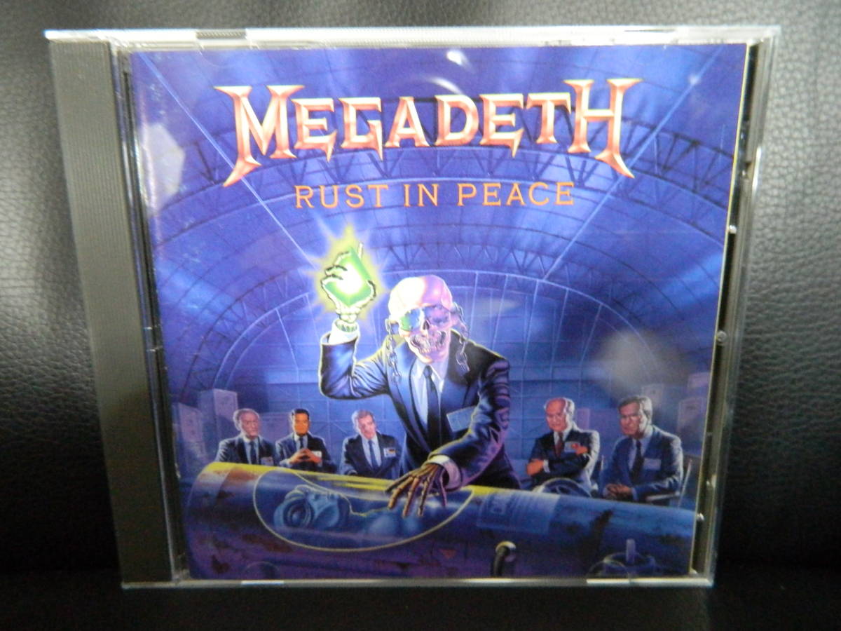 【やや傷や汚れあり】(57) MEGADETH / RUST IN PEACE 輸入盤 ジャケ傷み、経年の汚れありの落札情報詳細 - ヤフオク落札価格検索 オークフリー