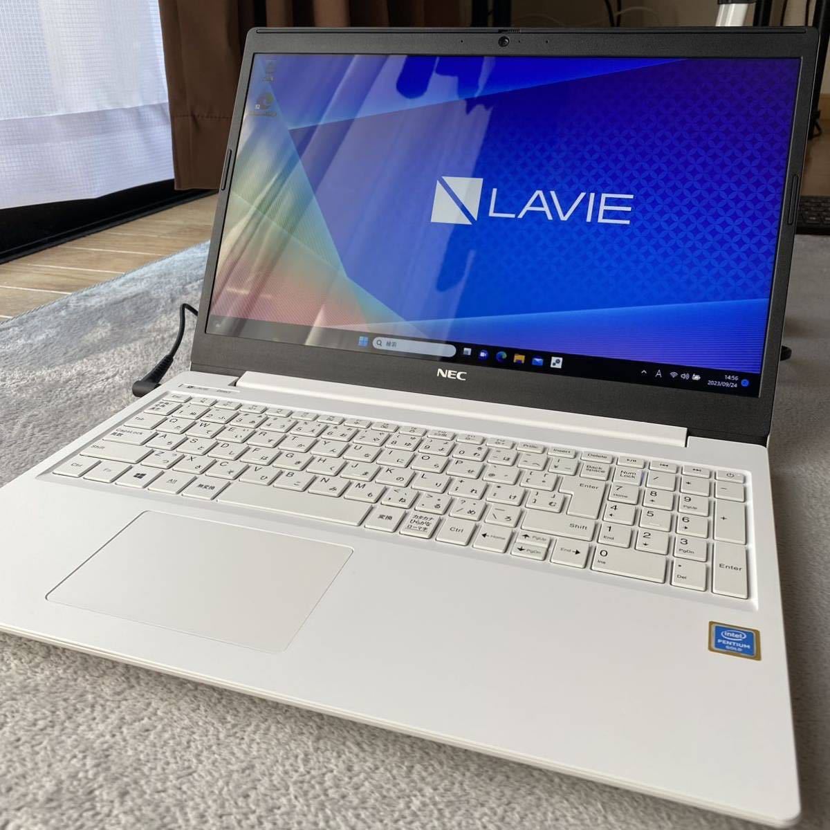 【未使用に近い】NEC pc-gn23drhdh Intel Pentium gold 5405U メモリ8GB SSD 256GB ...