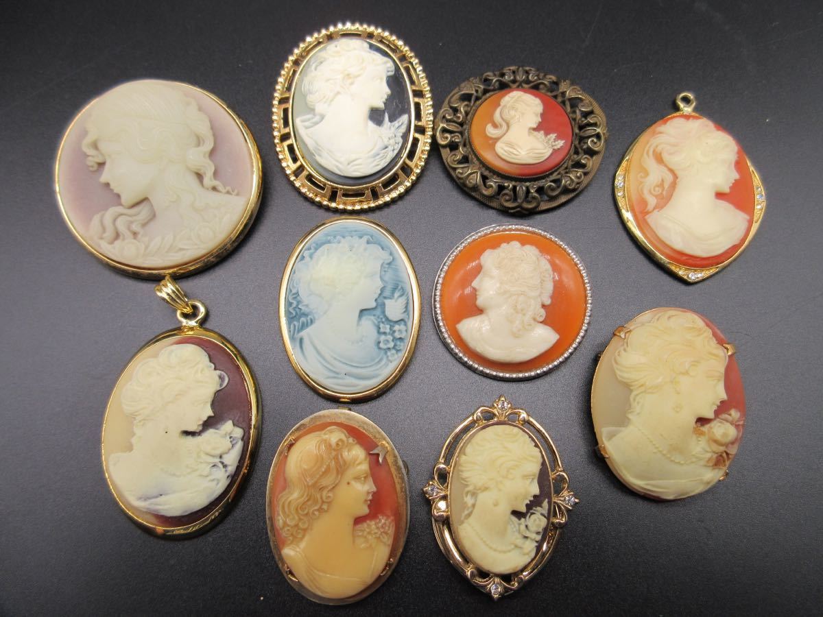 【傷や汚れあり】y44 カメオ CAMEO カメオ系 ブローチ ペンダントトップ ネックレス トップ 大量 まとめ売り まとめ TIAの落札情報詳細 - ヤフオク落札価格検索 オークフリー