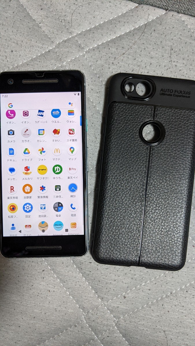 【やや傷や汚れあり】Google Pixel2 日本では3からなので1と2は日本未発売の超レア端末 5インチ RAM4GB ROM64GB 節約画質でフォト保存を永久保存可能 SIMフリーの ...