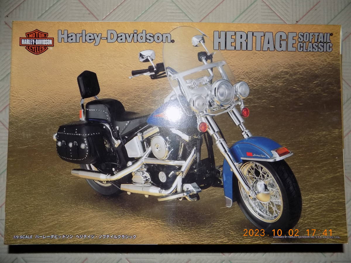 【未使用】Harley-Davidson HERITAGE SOFTAIL CLASSIC （IMAI 1/9 SCALE MODEL KIT ...