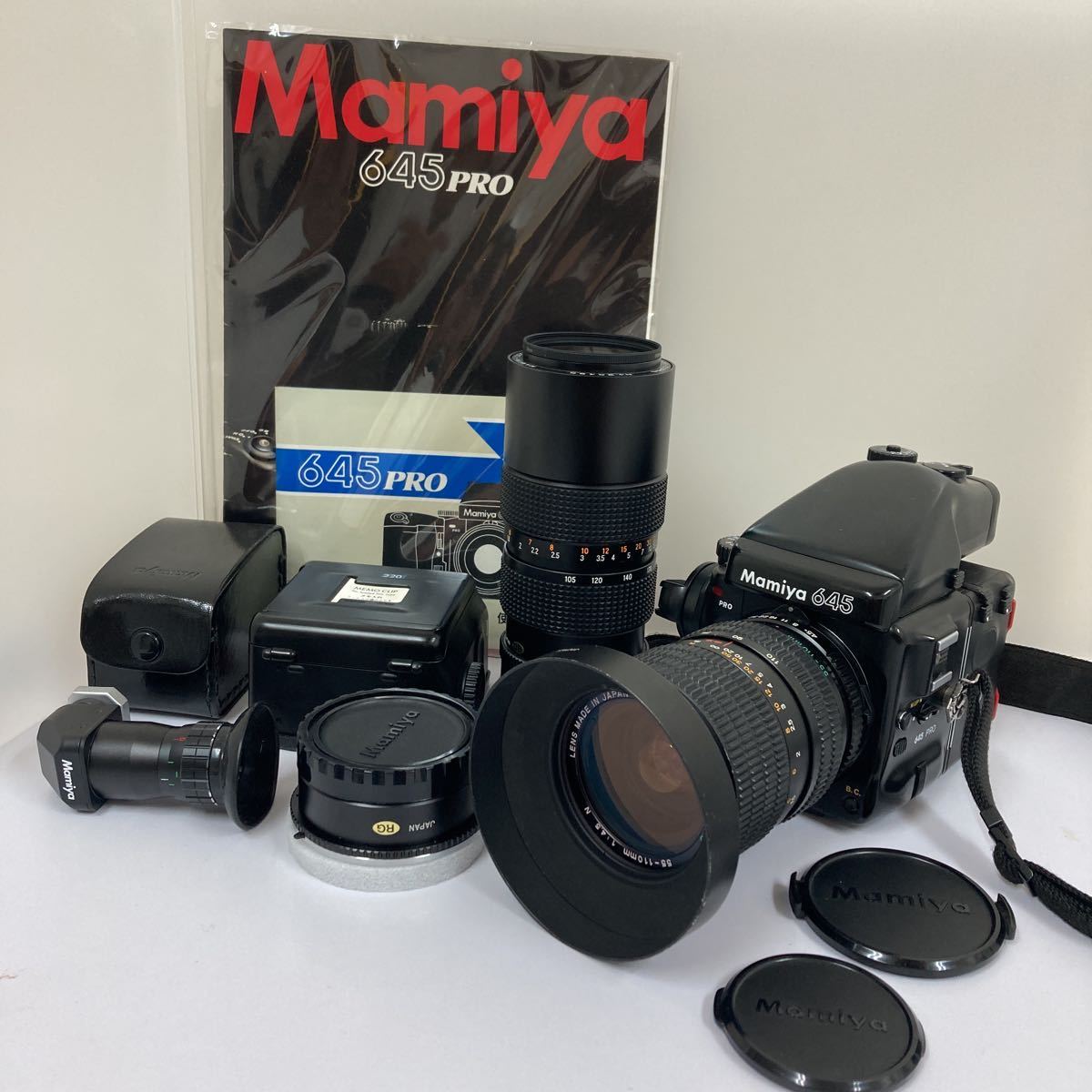 【目立った傷や汚れなし】985 マミヤ 645 PRO MAMIYA 本体 動作良好 レンズ おまとめ セット エクステンションの落札情報詳細 - Yahoo!オークション落札価格検索 オークフリー