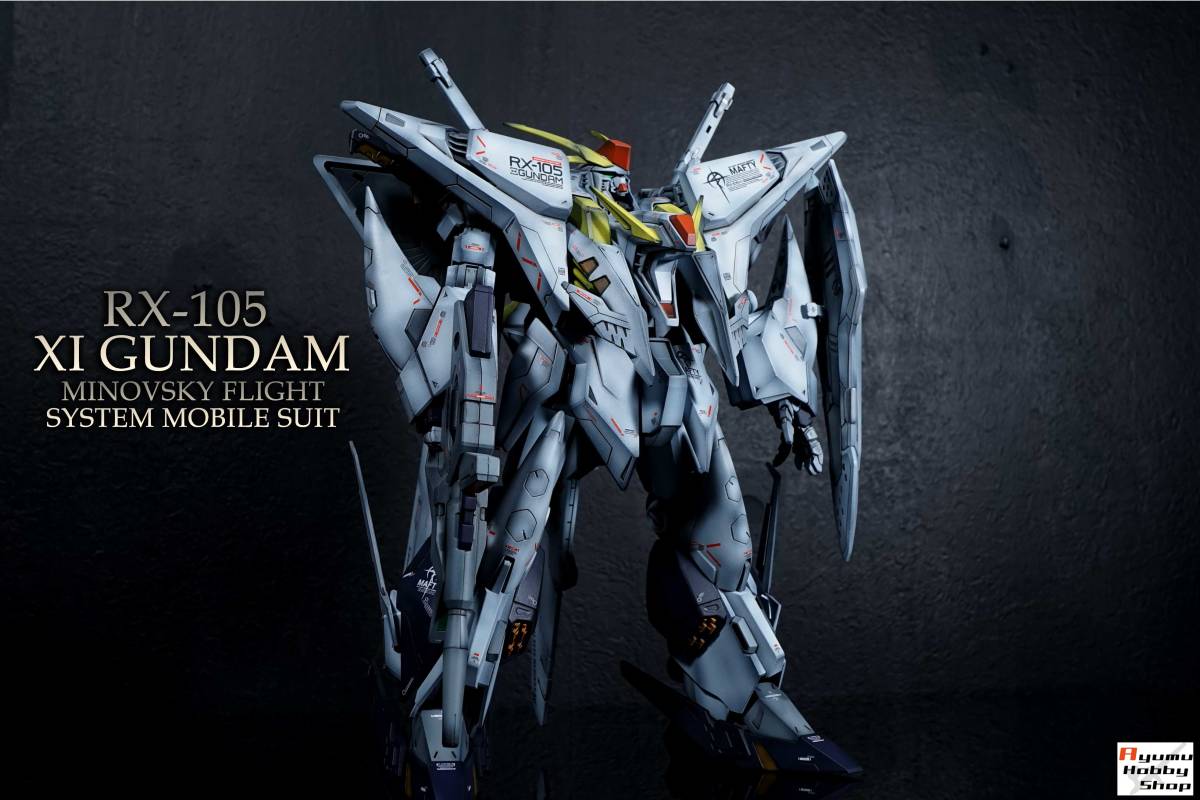 【未使用】1/144 HG RX-105 クスィーガンダム①【塗装/完成品】機動戦士ガンダム 閃光のハサウェイ XI GUNDAM ...