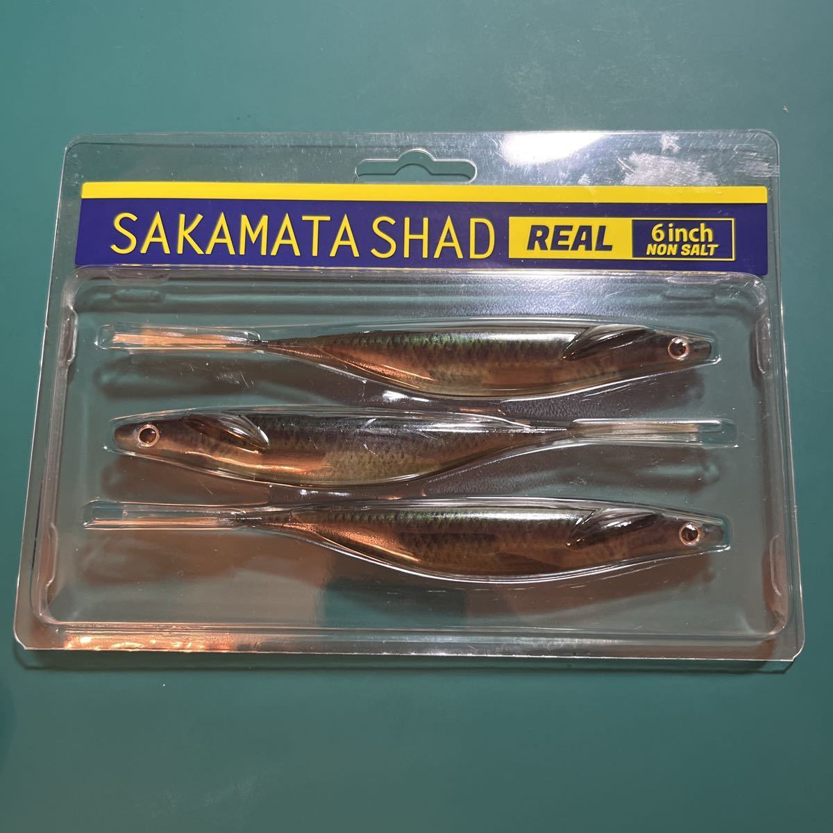 【未使用】サカマタシャッド リアル 6インチ リアルベビーバス ② ノンソルト deps デプス SAKAMATA SHAD REAL ミドス ...