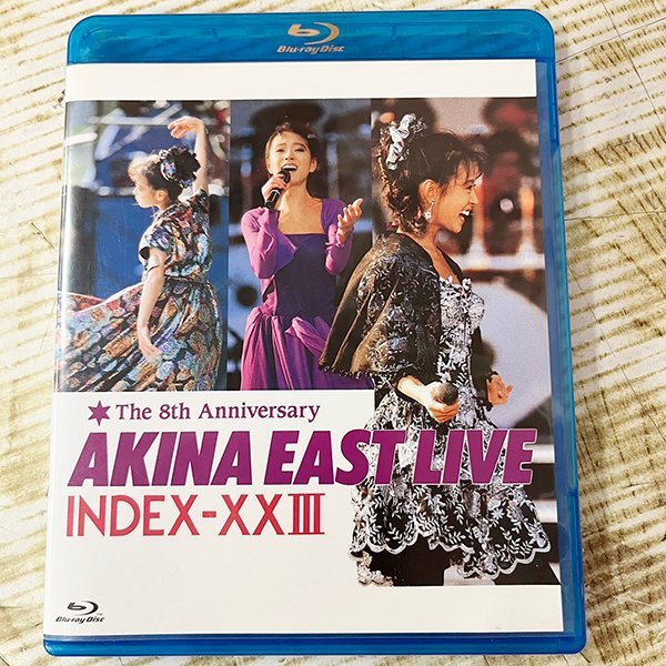 【目立った傷や汚れなし】★中森明菜★ the 8th anniversary AKINA EAST LIVE INDEX-XXⅢ Blu-ray DISC ワーナーミュージック ジャパン【中古 ...