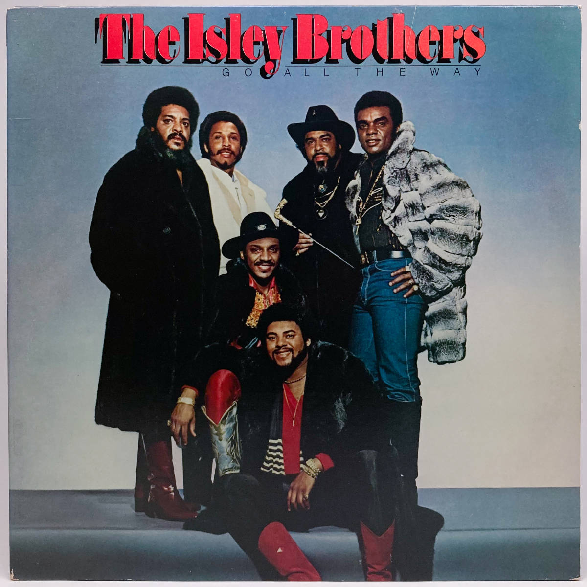 【やや傷や汚れあり】[LP] '80米Orig / The Isley Brothers / Go All The Way / T-Neck / FZ 36305 / Soul / Funk ...