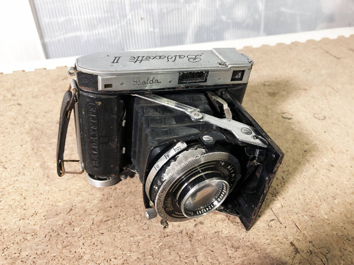 【やや傷や汚れあり】 ★ジャンク扱い品 中古★Barda Baldaxette ii バルダ バルダクセッテ バルダックス 蛇腹カメラ ...