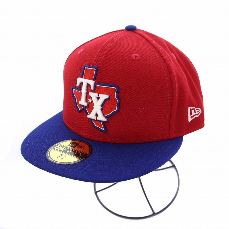 【目立った傷や汚れなし】NEW ERA 59FIFTY MLBオンフィールド テキサス・レンジャーズ オルタネイト3 ベースボールキャップ 野球帽 62.5cm スカーレットの落札情報詳細 ...