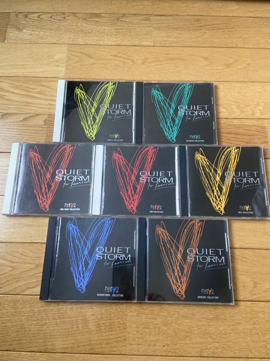 【やや傷や汚れあり】【7点セット】QUIET STORM for Lovers xxx / ARISTA ATLANTIC CBS SONY A&M MCA MERCURY WARNER ...