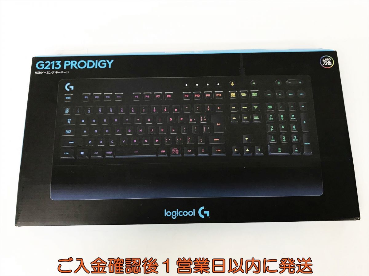 【傷や汚れあり】【1円】Logicool G213 PRODIGY RGBゲーミングキーボード 未検品ジャンク USB有線式 ワイヤード DC08-183jy/G4の落札情報詳細 - ヤフオク ...