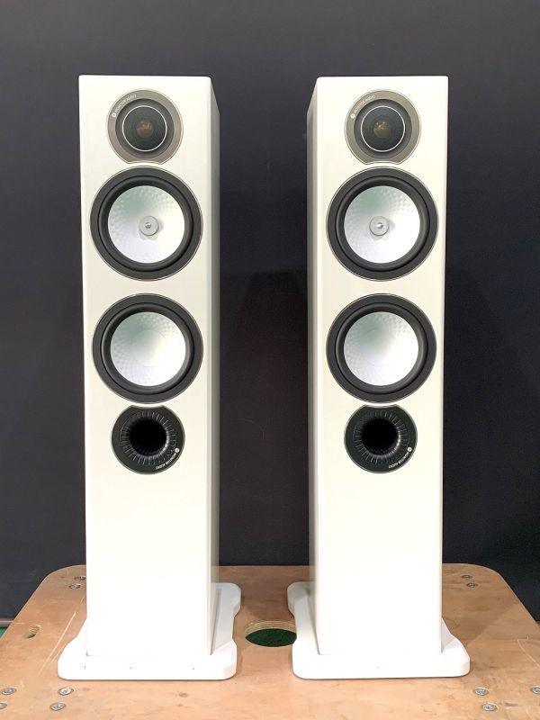 【傷や汚れあり】 FA9 モニターオーディオ スピーカー ペア 簡易動作確認済み MONITOR AUDIO Silver RX6 シリアル同 ...