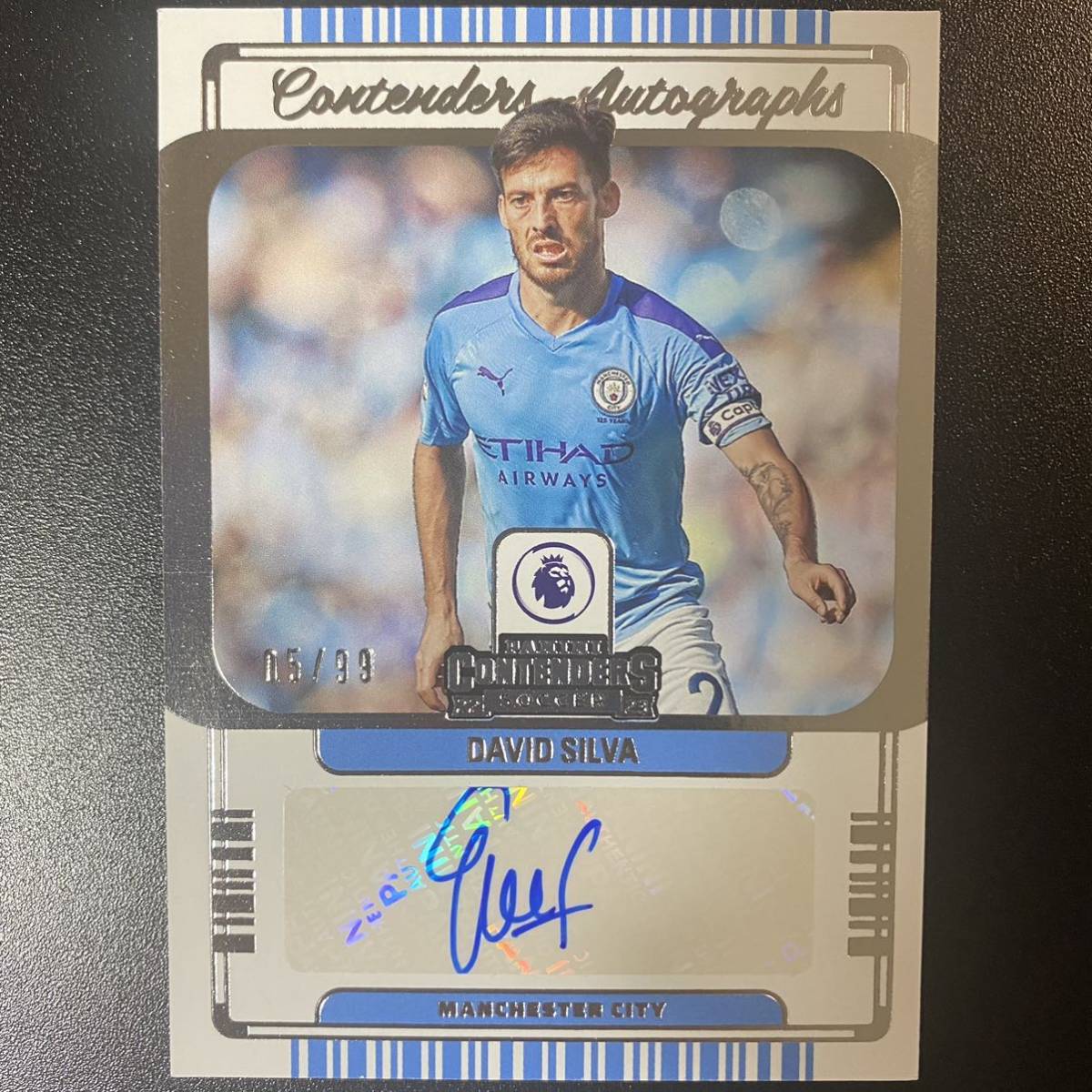 【目立った傷や汚れなし】2022-23 Panini Chronicles Contenders Autograph David Silva ...