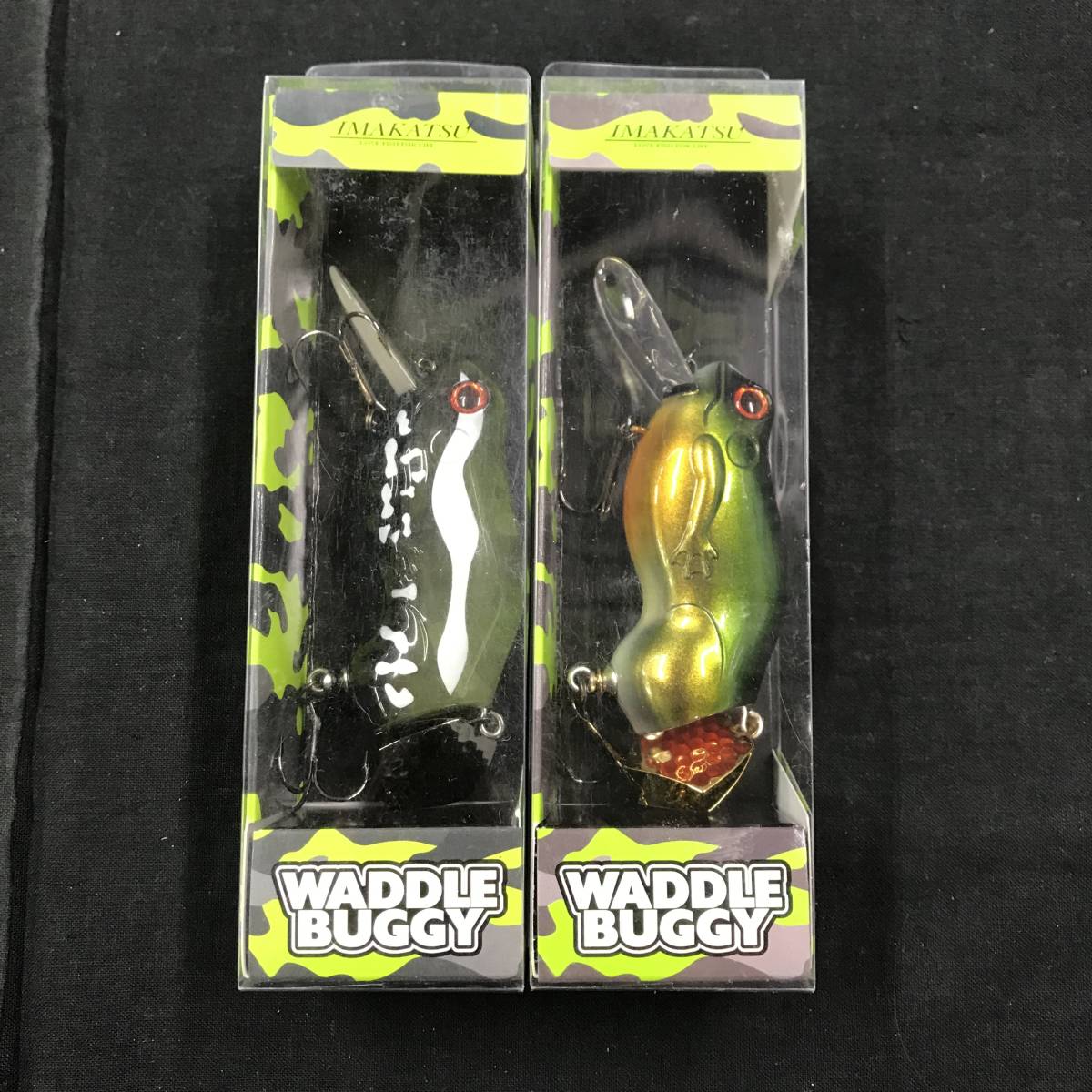 【未使用】tb7825 送料無料！2点セット 未使用品 IMAKATSU イマカツ WADDLE BUGGY ワドルバギー グリーンカナブン ...