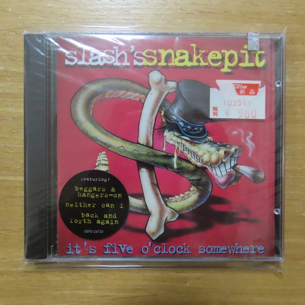 【やや傷や汚れあり】720642473023;【未開封/CD】Slash's Snakepit / It's Five O'Clock ...