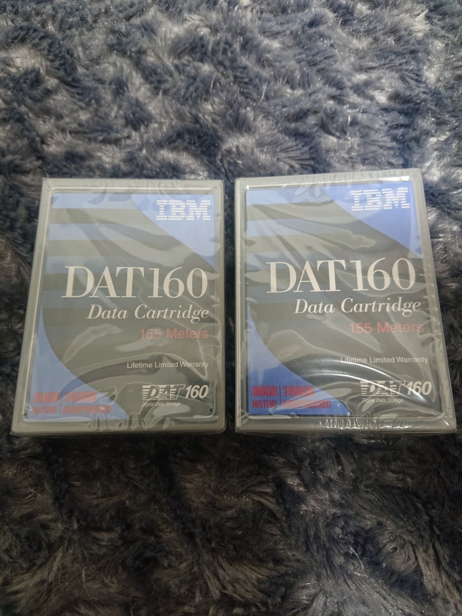 【未使用】【DAT 160】IBM Date Cartridge Reorder 23R5635 155 Meters 未開封・未使用品 ②の ...