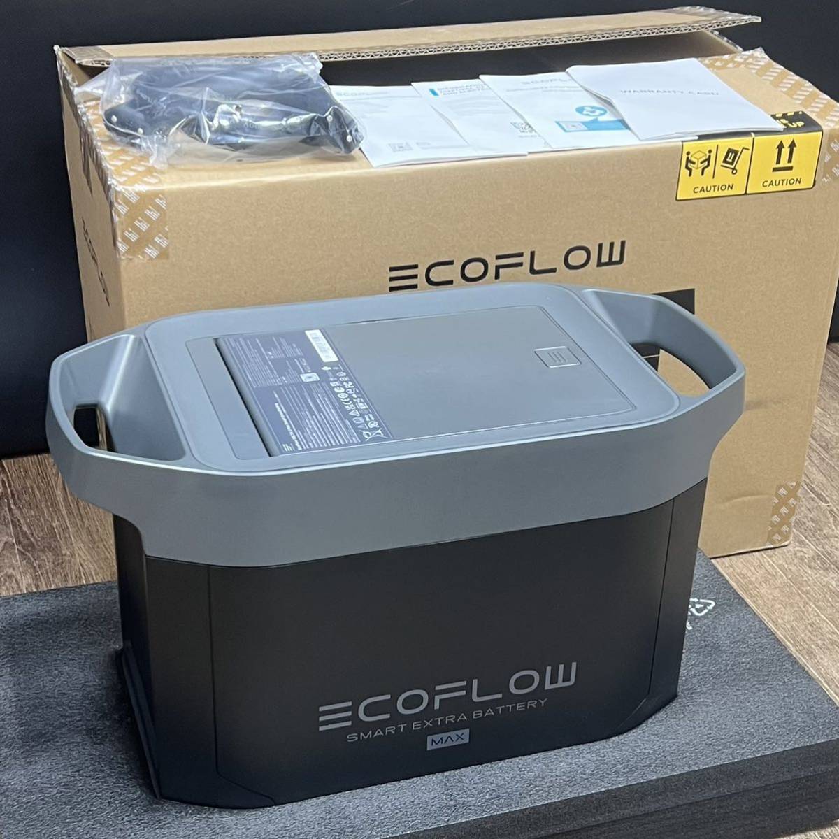 【未使用】新品/正規品 14.9万 超大容量2048Wh エコフロー デルタ2 マックス エクストラバッテリー EcoFlow DELTA2 Max EFD350-EB ...