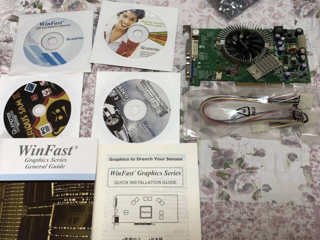 【やや傷や汚れあり】LEADTEK WinFast A7600GT TDH 256MB 動作可能 中古品の落札情報詳細 - ヤフオク落札価格 ...