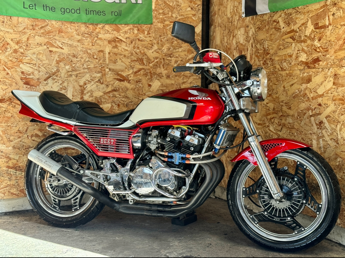 【目立った傷や汚れなし】京都～ HONDA CBX400F 国内1型 カスタム メッキ 多数 2型エンジン キャブ 2型仕様 ローン可 検索) CBX550F CBR400F GS400 ...