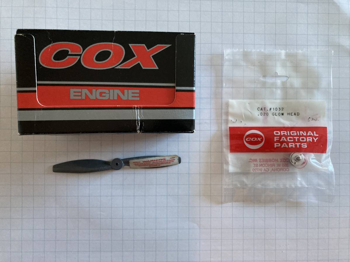 【未使用】※超激レア※ ☆ 未使用品 TEE DEE .020 NO.160 プロペラ・プラグ付き COX コックス エンジン L.M. USA U.S.A ラジコン 飛行機 模型 ☆②の落札 ...