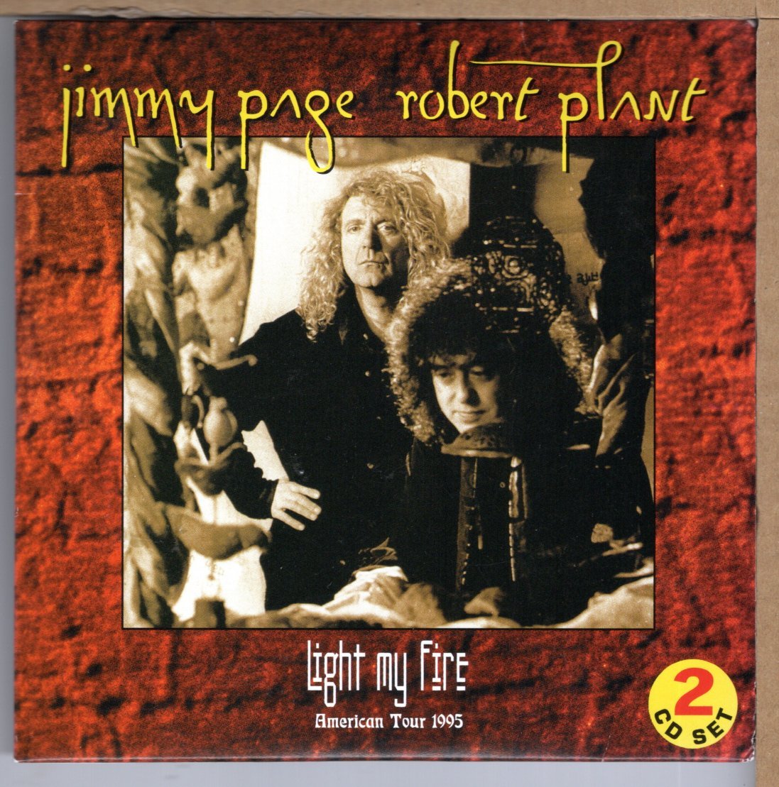 【やや傷や汚れあり】【中古CD】JIMMY PAGE ＆ ROBERT PLANT / LIGHT MY FIRE AMERICAN TOUR 1995 紙ジャケットの落札情報詳細 ...