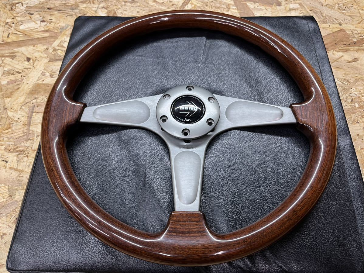 【傷や汚れあり】MOMOステアリング 37φ チェルト ウッドステアリング 旧車 モモステの落札情報詳細 - ヤフオク落札価格検索 オークフリー