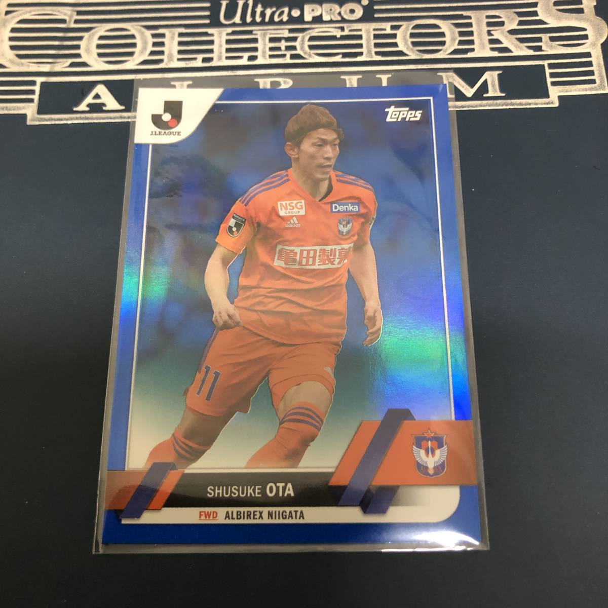 【目立った傷や汚れなし】Topps J-league Flagship 2023 太田修介 アルビレックス新潟 Blue foil レギュラーカードパラレル /75枚限定 Jリーグ の落札情報 ...