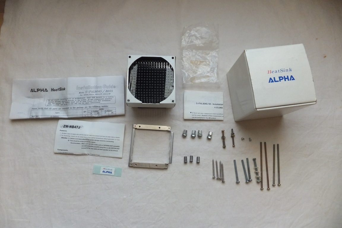 【傷や汚れあり】 上級者向け Socket A (462) 対応 高性能CPUクーラー ～ ALPHA ～の落札情報詳細 - Yahoo!オークション落札価格検索 オークフリー