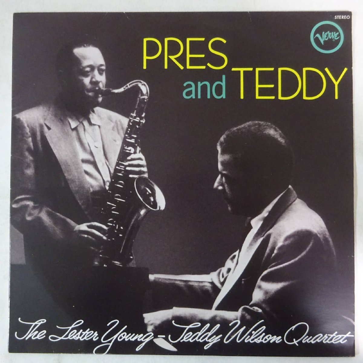 【やや傷や汚れあり】国内盤 帯 LESTER YOUNG,TEDDY WILSON/PRES AND TEDDY/VERVE 20MJ ...