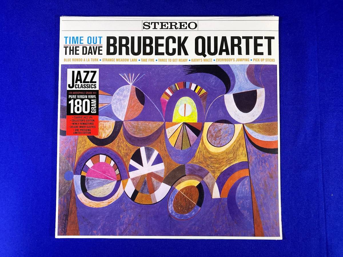 【未使用】未開封 デイヴ・ブルーベック 送料500円 希少品 EU盤 高音質180g重量盤 Dave Brubeck Quartet Time ...