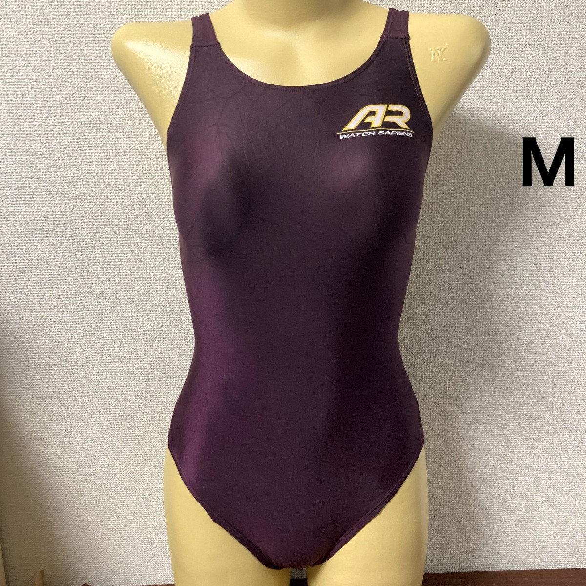 【傷や汚れあり】C059アリーナ♪ストレッチ♪ヌルヌルした生地のパープル女子競泳水着♪アンダーやコレクションや撮影会にも♪サイズMの落札情報詳細 - ヤフオク落札価格検索 オークフリー