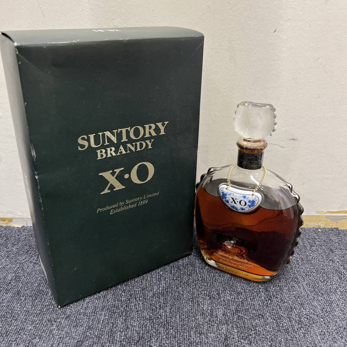 【未使用】【C-21691】SUNTORY BRANDY X・O Produced by Suntory Limited ...