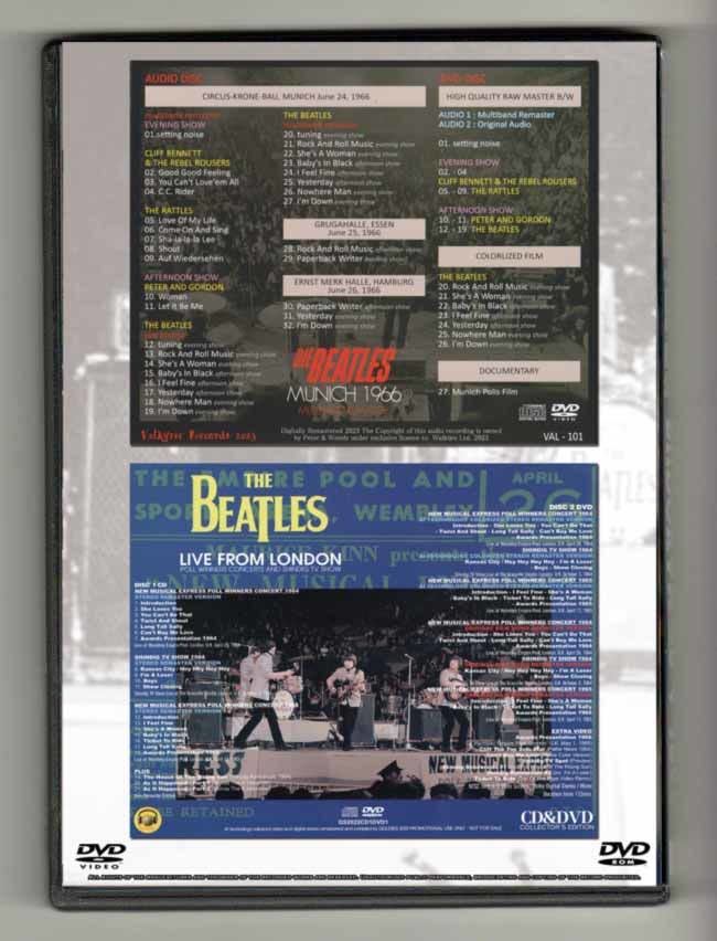 【未使用】THE BEATLES - Munich 1966 Multiband Remaster + Live From London ...