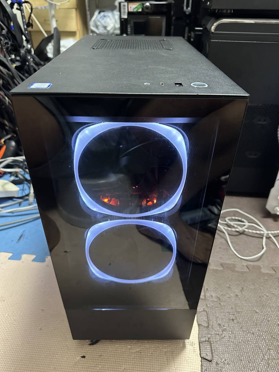 【やや傷や汚れあり】ゲーミングPC ASRock NZXT Case/Intel Core i7-9700K 3.60GHZ/RAM 16GB ...