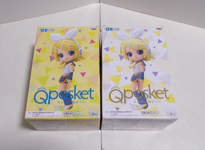 【未使用】バンプレスト Q posket-鏡音リン- 全2種セット Aカラー+Bカラー / Qposketの落札情報詳細 - ヤフオク落札価格 ...