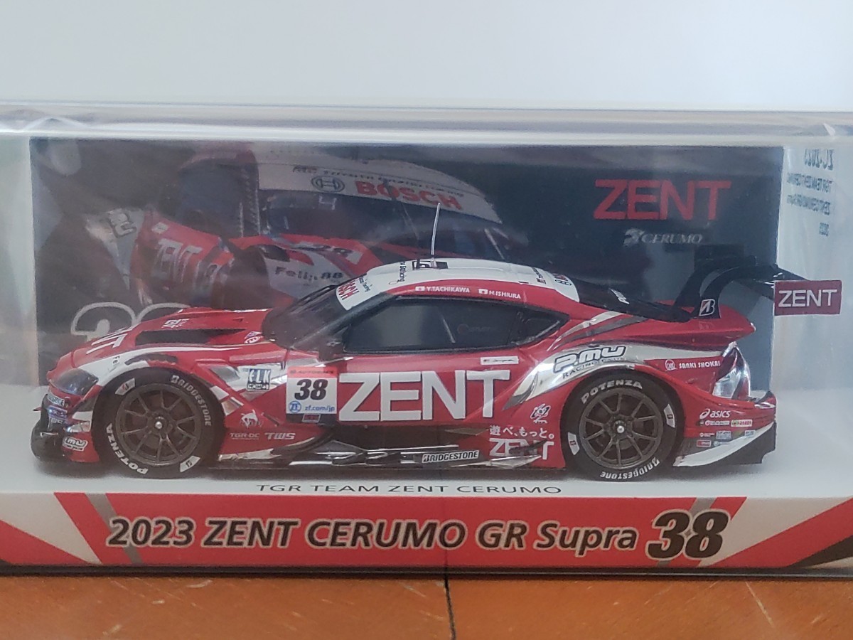 【未使用】☆ 在庫ラスト1！スパークモデル別注品 1/43 ZENT CERUMO GR Supra #38 ラストシーズンありがとう！立川祐路 2023年 ☆の落札情報詳細 - ヤフオク落札 ...