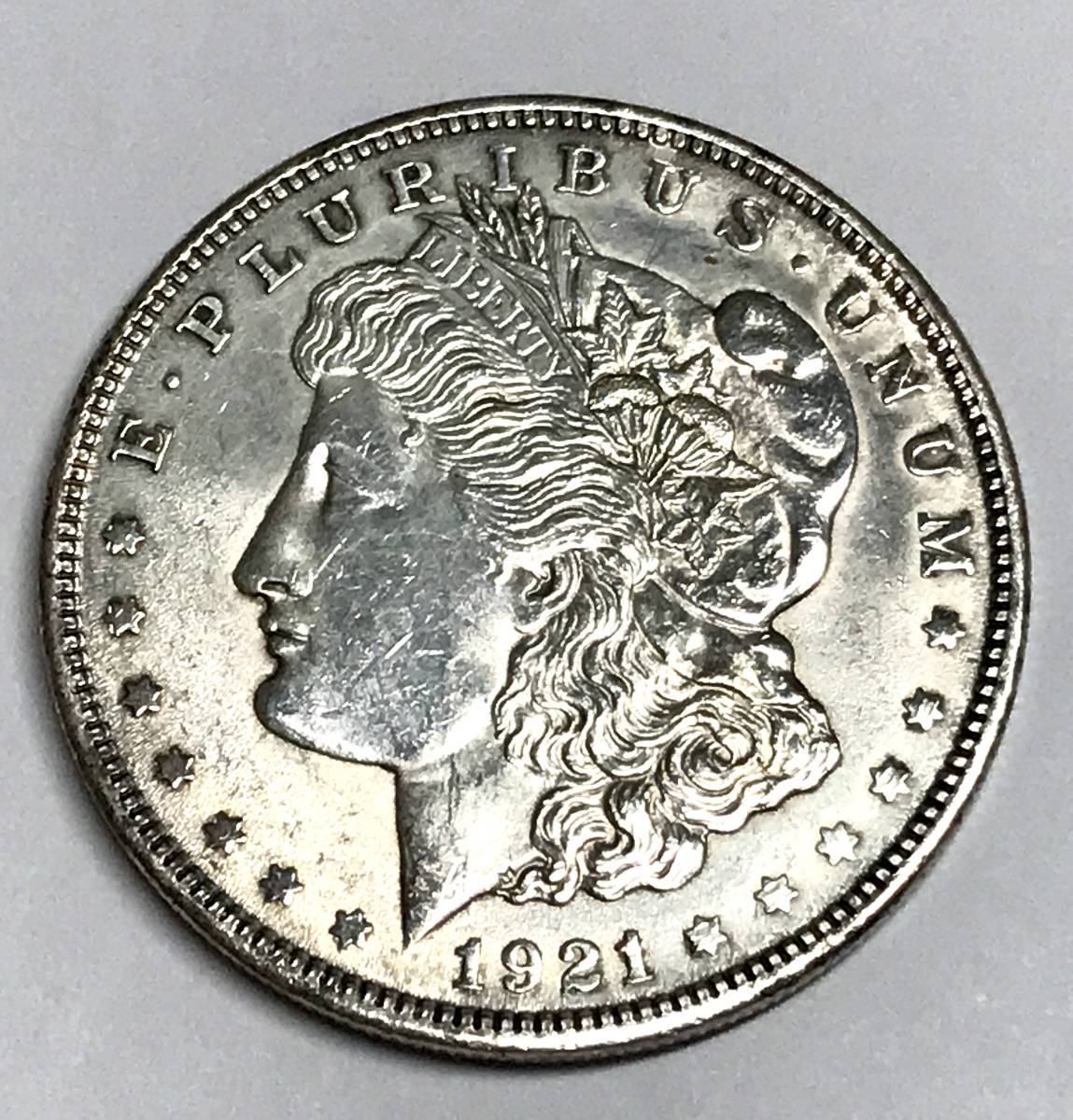 【傷や汚れあり】モルガンダラー アメリカ 1ドル 銀貨 1921年 外国コイン 重さ約26.70g 直径約38.0mmの落札情報詳細 - Yahoo!オークション落札価格検索 オークフリー