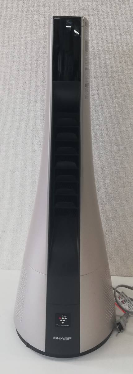 【傷や汚れあり】【LO19】PF-JTH1-N SHARP シャープ プラズマクラスタースリムイオンファン 通電確認済み 2022年製 動作品 ...