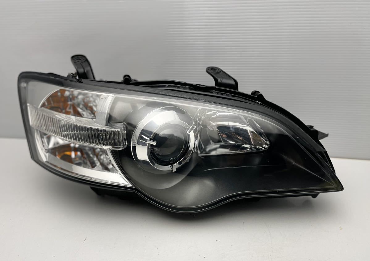 【目立った傷や汚れなし】割れ無 スバル レガシィ BP5 BL5 前期 純正HID ヘッドライト 100-20791 右 ト100-20794 ...