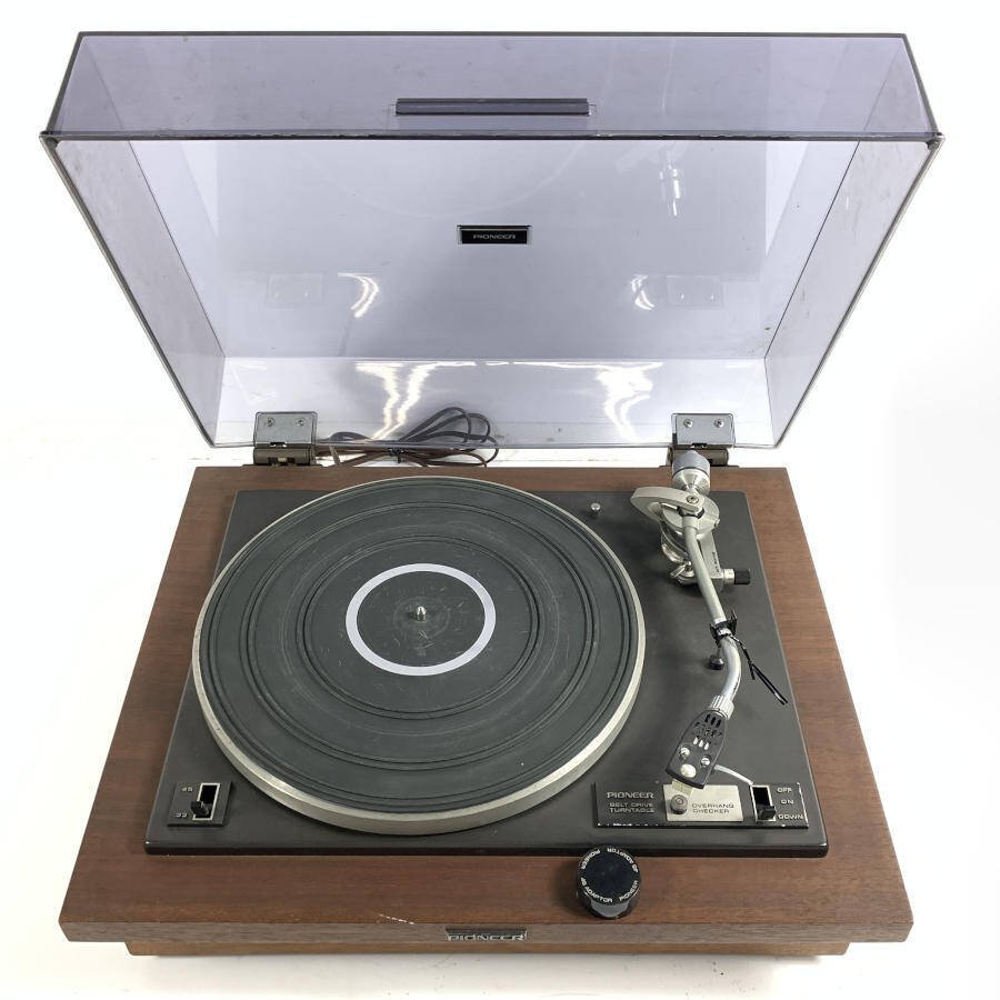 【傷や汚れあり】PIONEER PL-25E パイオニア レコードプレーヤー 50Hz仕様 カートリッジ:PIONEER/PC-15 EPアダプター付き ジャンク品の落札情報詳細 ...