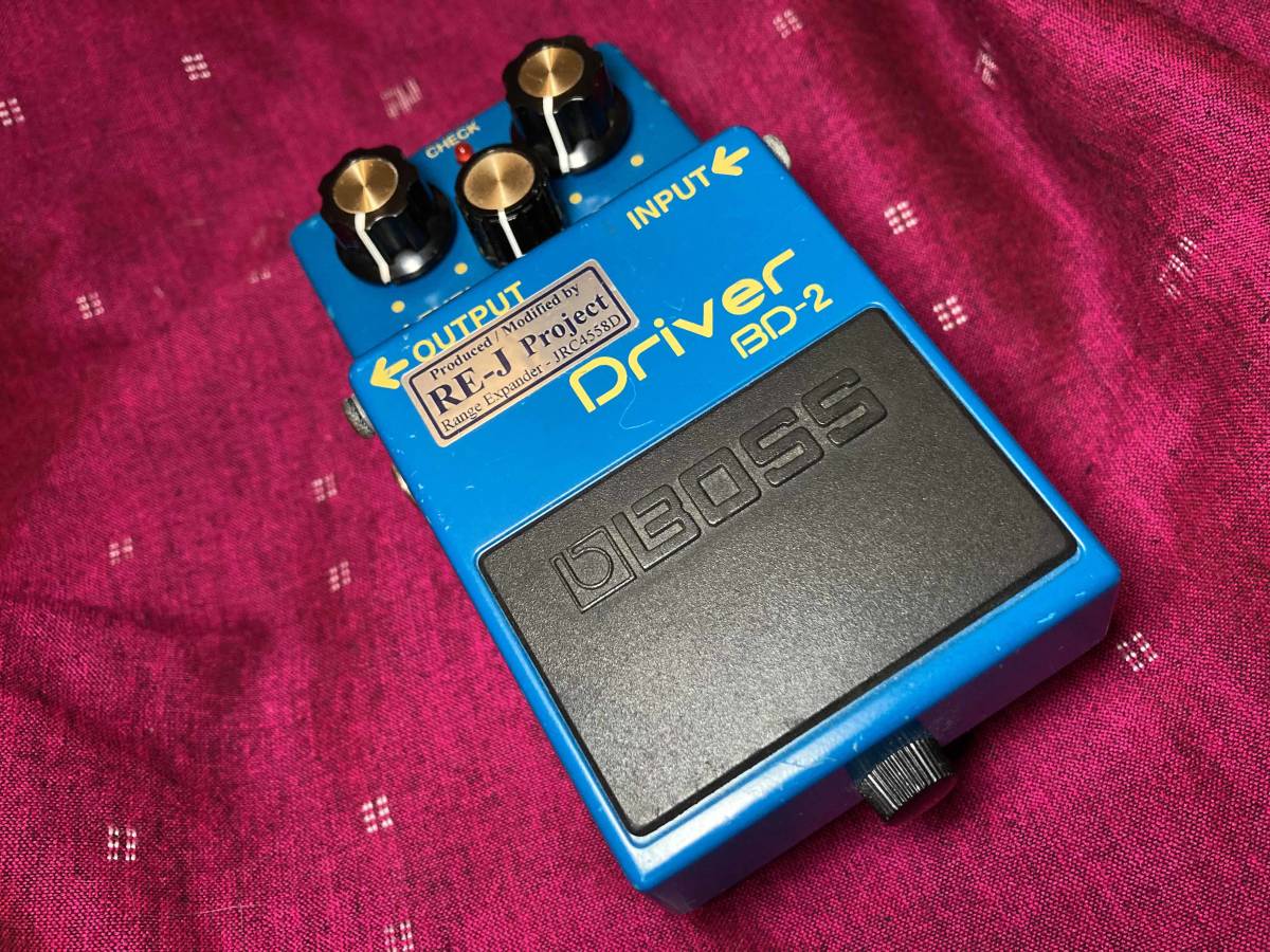【やや傷や汚れあり】ANALOG.MAN BD-2 RE-J Project Super mod Blues Driverの落札情報詳細 ...