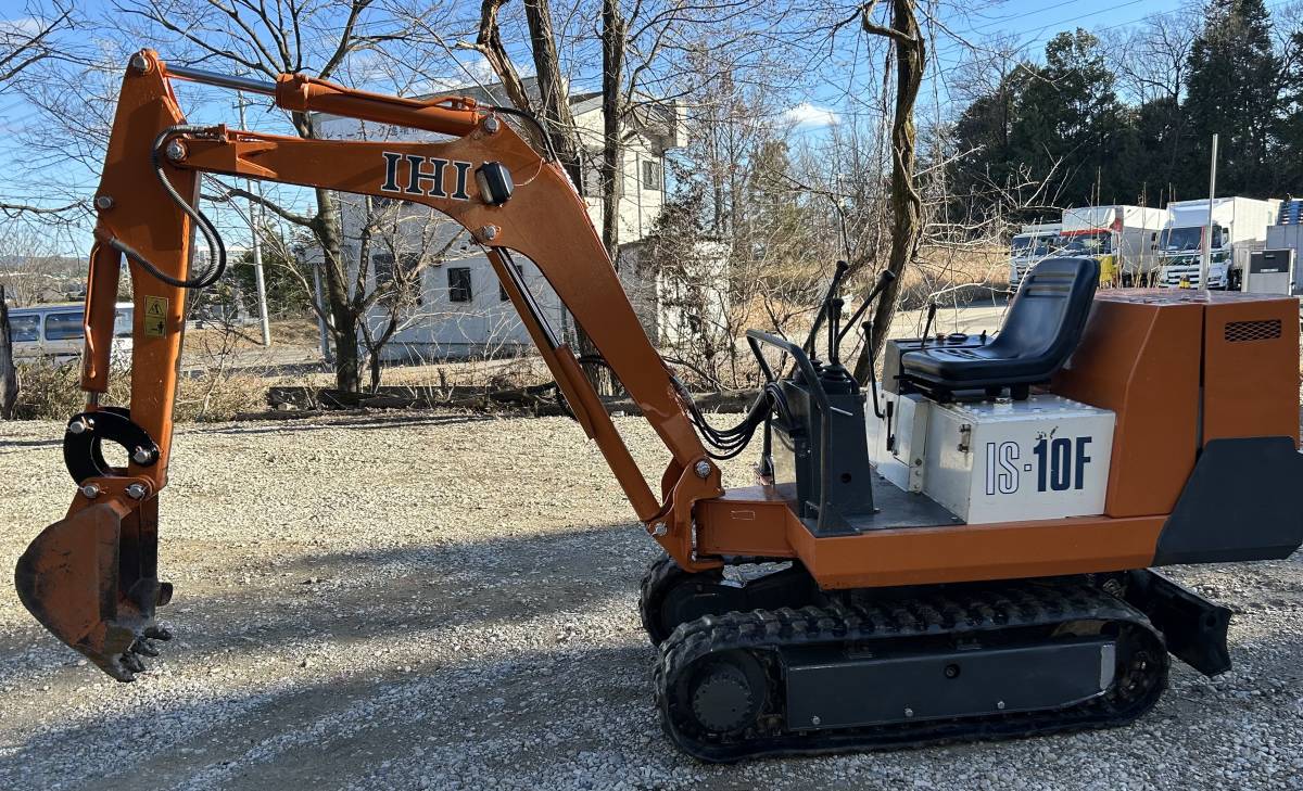 【やや傷や汚れあり】IHI IS-10FX 1トンクラス 1135時間 ミニユンボ 油圧ショベル 動作確認済み 中古品 ★愛知県★の落札情報詳細 - ヤフオク落札価格検索 オークフリー