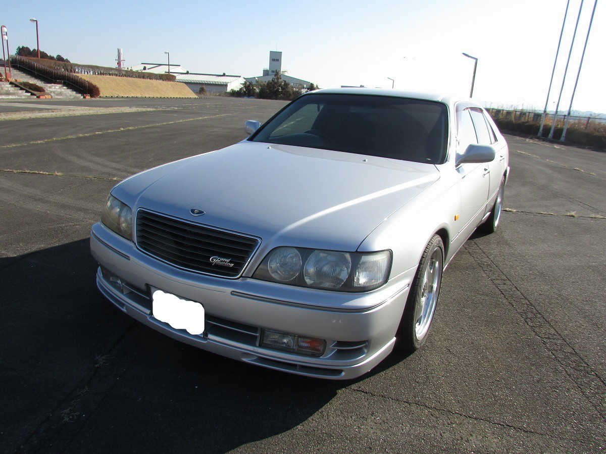 【走行距離 144,665 km】日産 シーマ Y33 平成9年 グランドツーリング 4100cc シルバー 車検2024年10月までの落札情報詳細 - ヤフオク落札価格検索 オークフリー