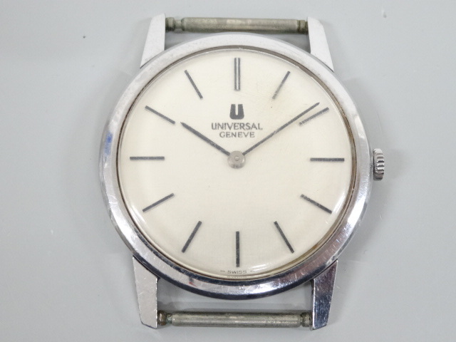 【やや傷や汚れあり】ジャンク 2点セット まとめて UNIVERSAL GENEVE ユニバーサルジュネーブ 842136 手巻き ボーイズ ...