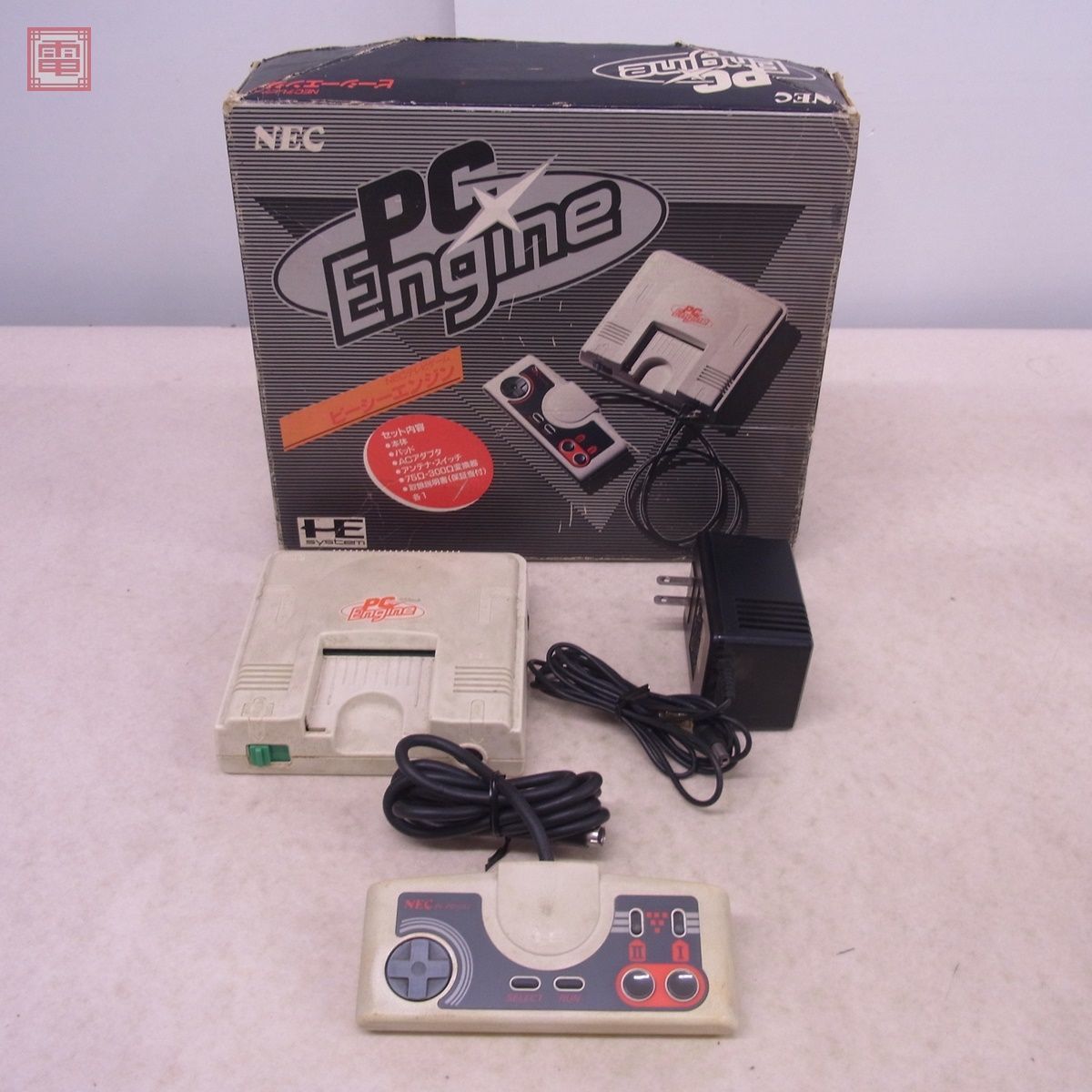 【全体的に状態が悪い】PCE PCエンジン 本体 PI-TG001 PCEngine NEC 日本電気 箱付 通電不可 ジャンク【20の落札情報詳細 - Yahoo!オークション落札価格検索 ...