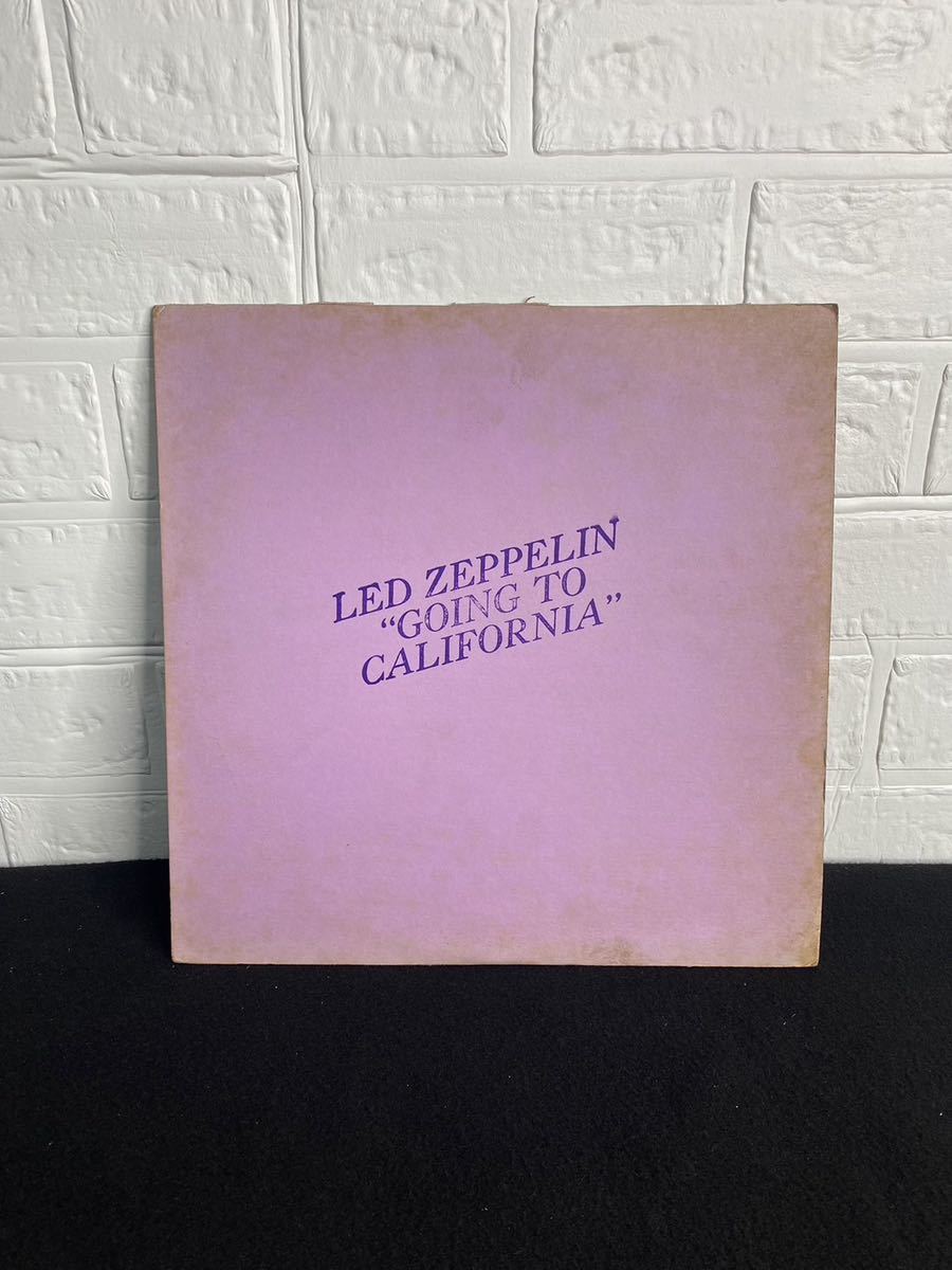 【傷や汚れあり】艶あり深溝ラベル 2LP Led Zeppelin Going To California / Rare boot US ...