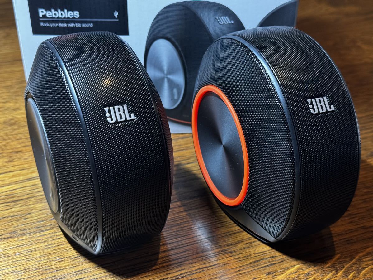 【目立った傷や汚れなし】JBL PEBBLES USB給電対応 デスクトップスピーカ 美品ですの落札情報詳細 - ヤフオク落札価格検索 オークフリー