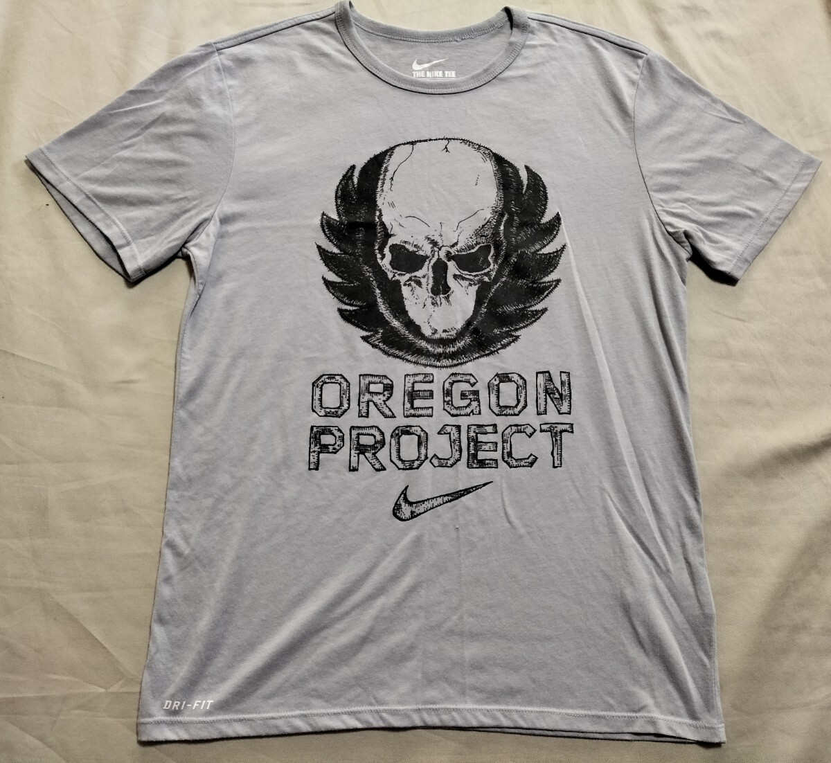 【目立った傷や汚れなし】NIKE OREGON PROJECT T-SHIRT メンズ 749649-012(Gray) Mサイズの落札情報 ...